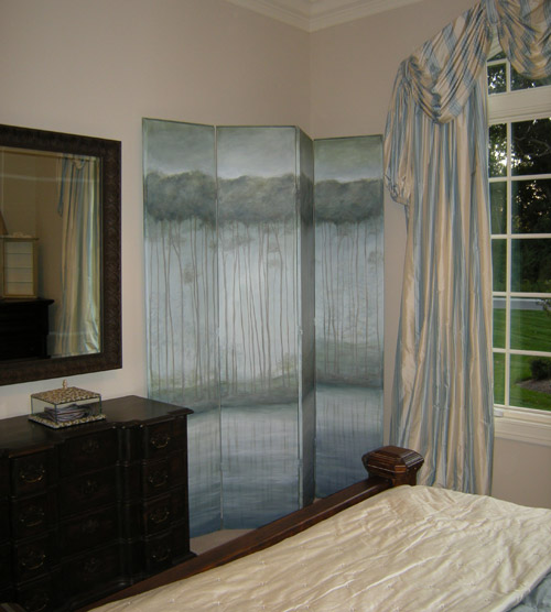 Painted Tree Mural | Muralist Debbie Cerone | Wall Murals